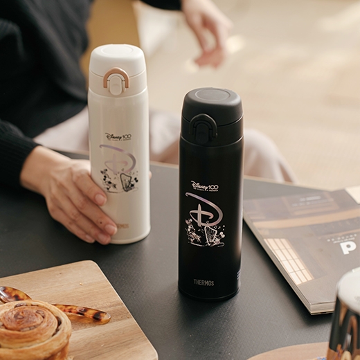 Thermos-杯瓶壺-【THERMOS膳魔師】不銹鋼真空保溫瓶_JALC-500系列_500ml_Disney100週年-黑-JALC-500DS-HDBK