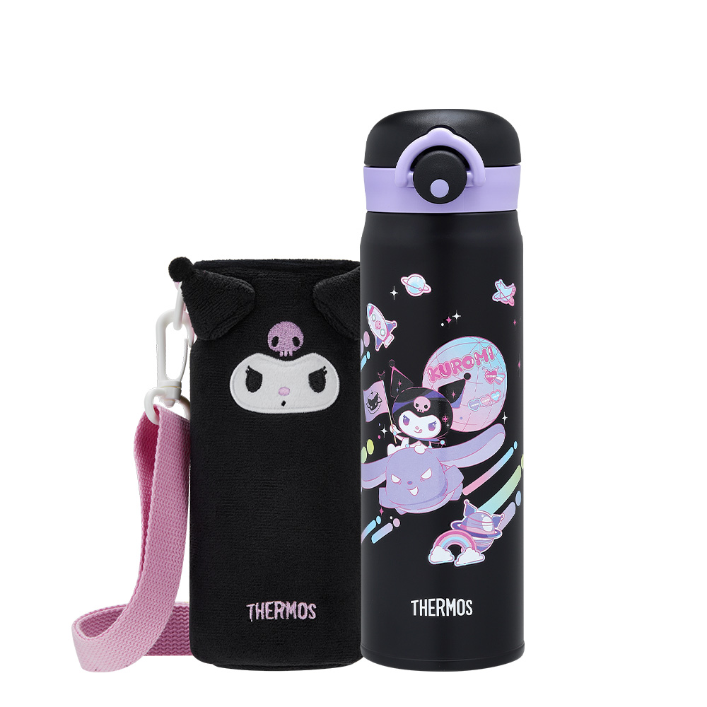 Thermos-杯瓶壺-【THERMOS膳魔師】保溫瓶_JNR-500系列_500ml_酷洛米-JNR-500FKU-BK