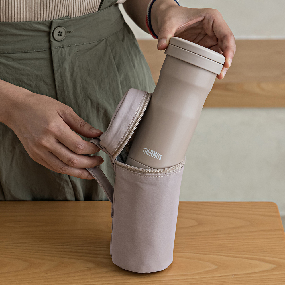 Thermos-杯瓶壺-【THERMOS膳魔師】真空保溫杯_JML-370F系列_330ml_奶茶棕-JML-370F-MK